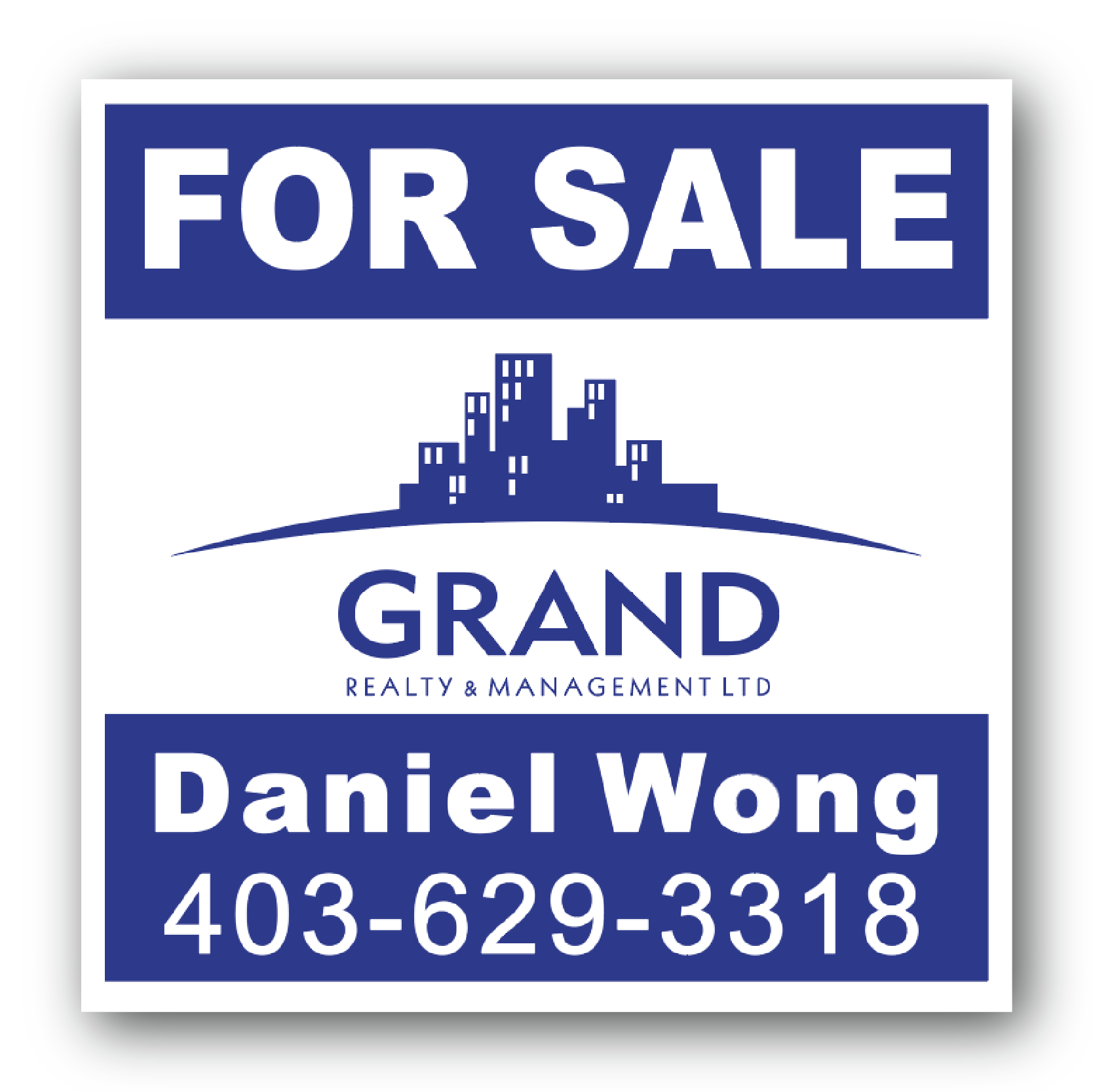 Grand Realty For Sale Sign - JX Printing