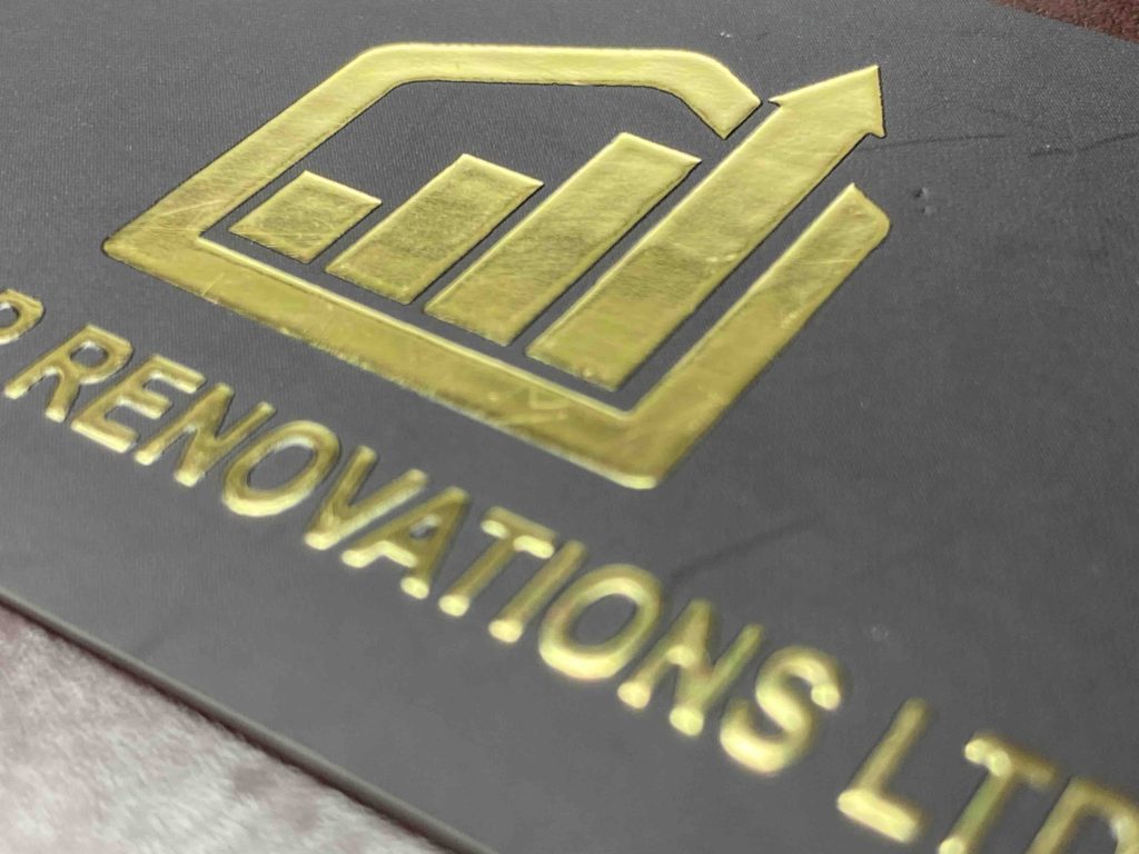 Raised Gold / Silver Foil Business Cards with Matte Finishing – JX Printing
